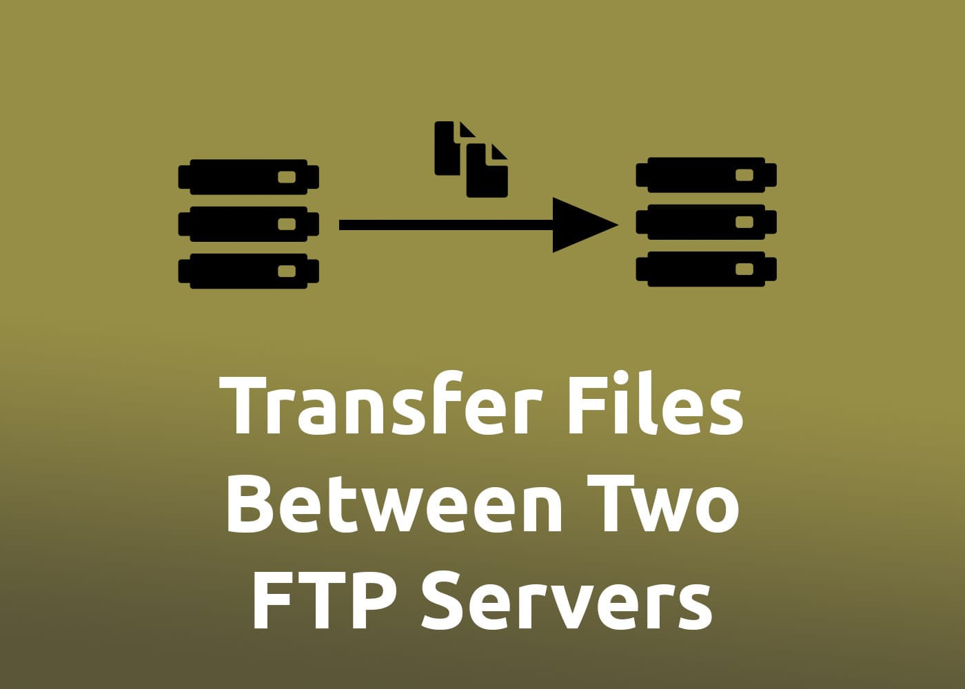 Transfer Files Between Two FTP Servers Move Website 